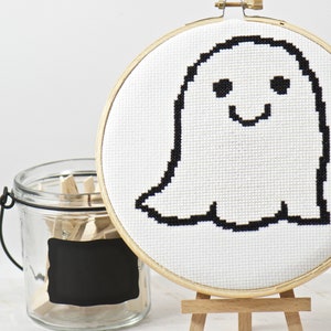 DIY Instant Download, Casper the Friendly Ghost Cross Stitch Pattern ...