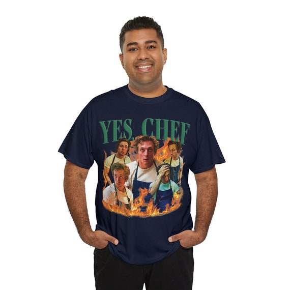 Yes Chef T shirt the Bear 100 Cotton Unisex Fit Jeremy Allen White Shirt Etsy