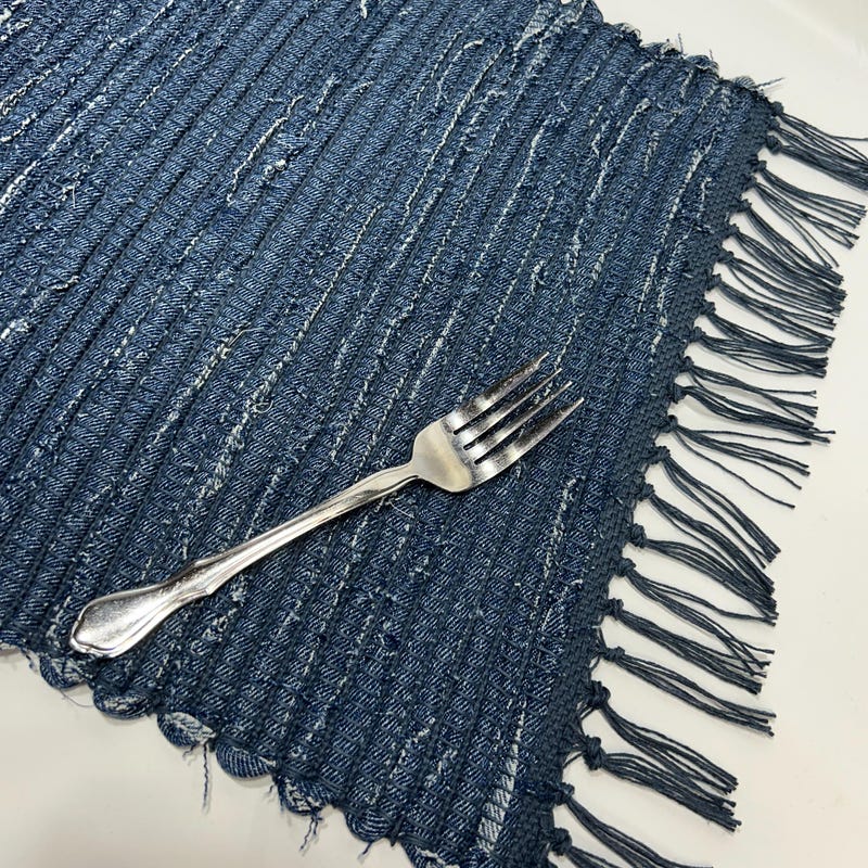 Denim Placemat - Etsy