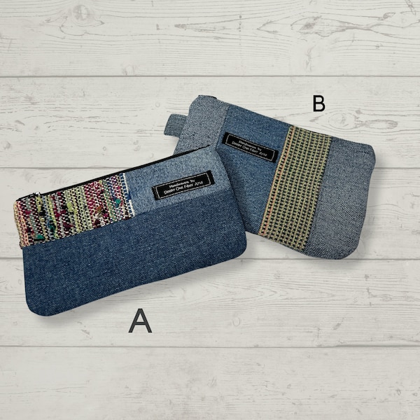 Denim Pouch - Etsy