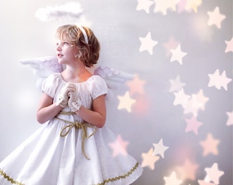 White Angel Dress Costume - Etsy