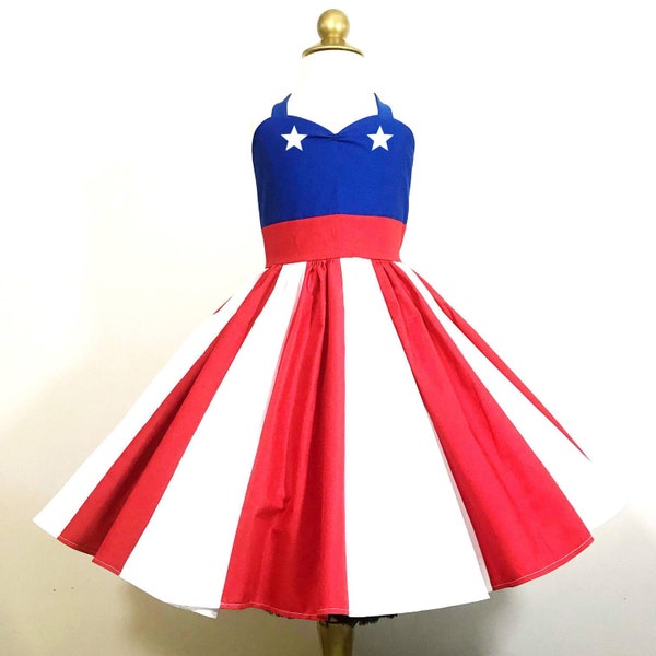 Captain America Uso Girl Costume - Etsy