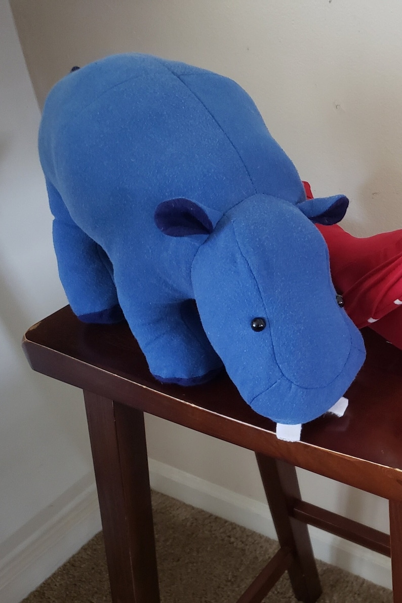 Sweet Memory Hippo Made From Your Materials, Check Description for ...