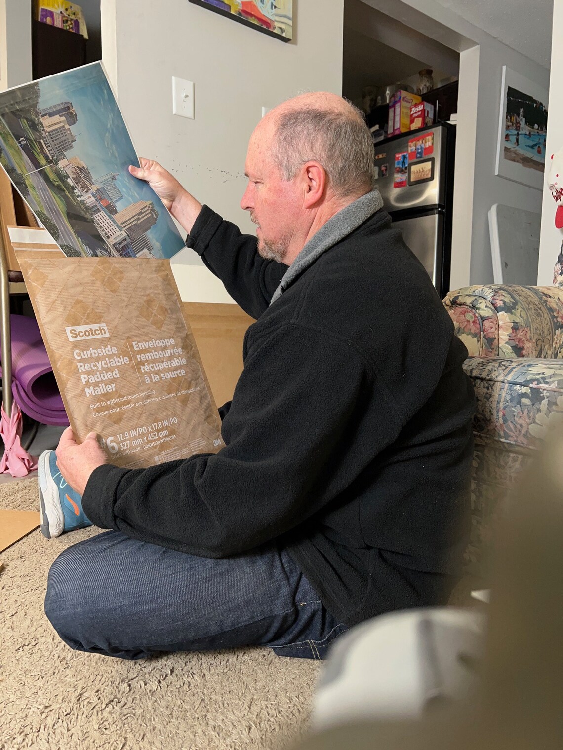 Lassiter Mill of Raleigh With Canoer Art Print - Etsy