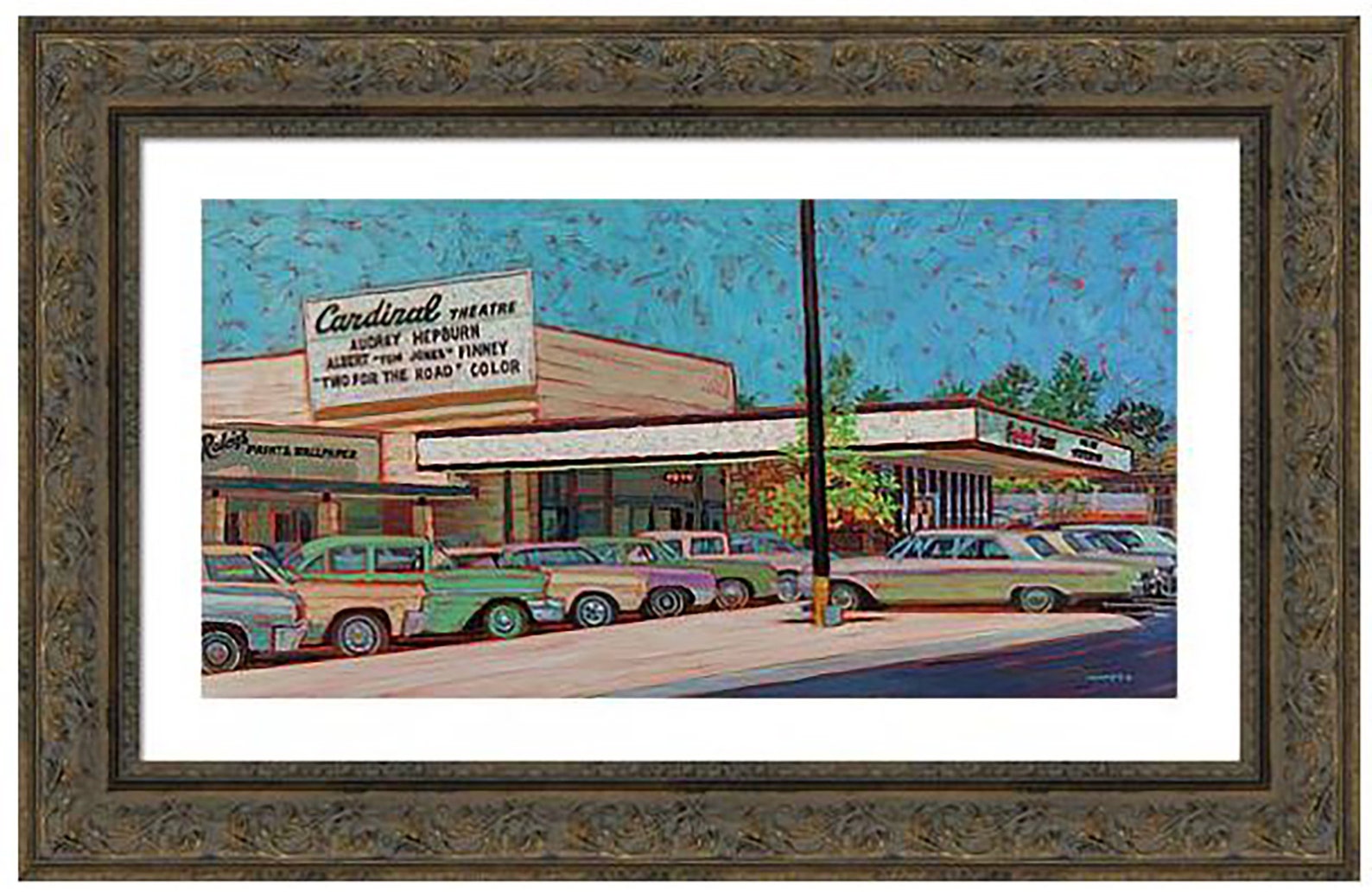 Cardinal Movie Theater at North Hills Raleigh North Carolina Art Prints ...