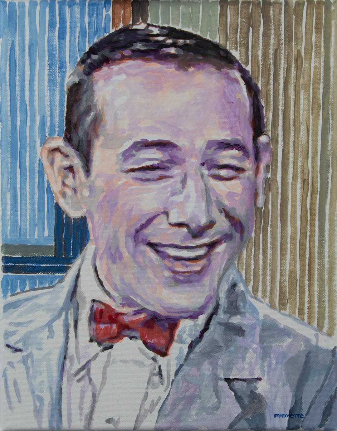 Pee Wee Herman Acrylic Painting - Etsy