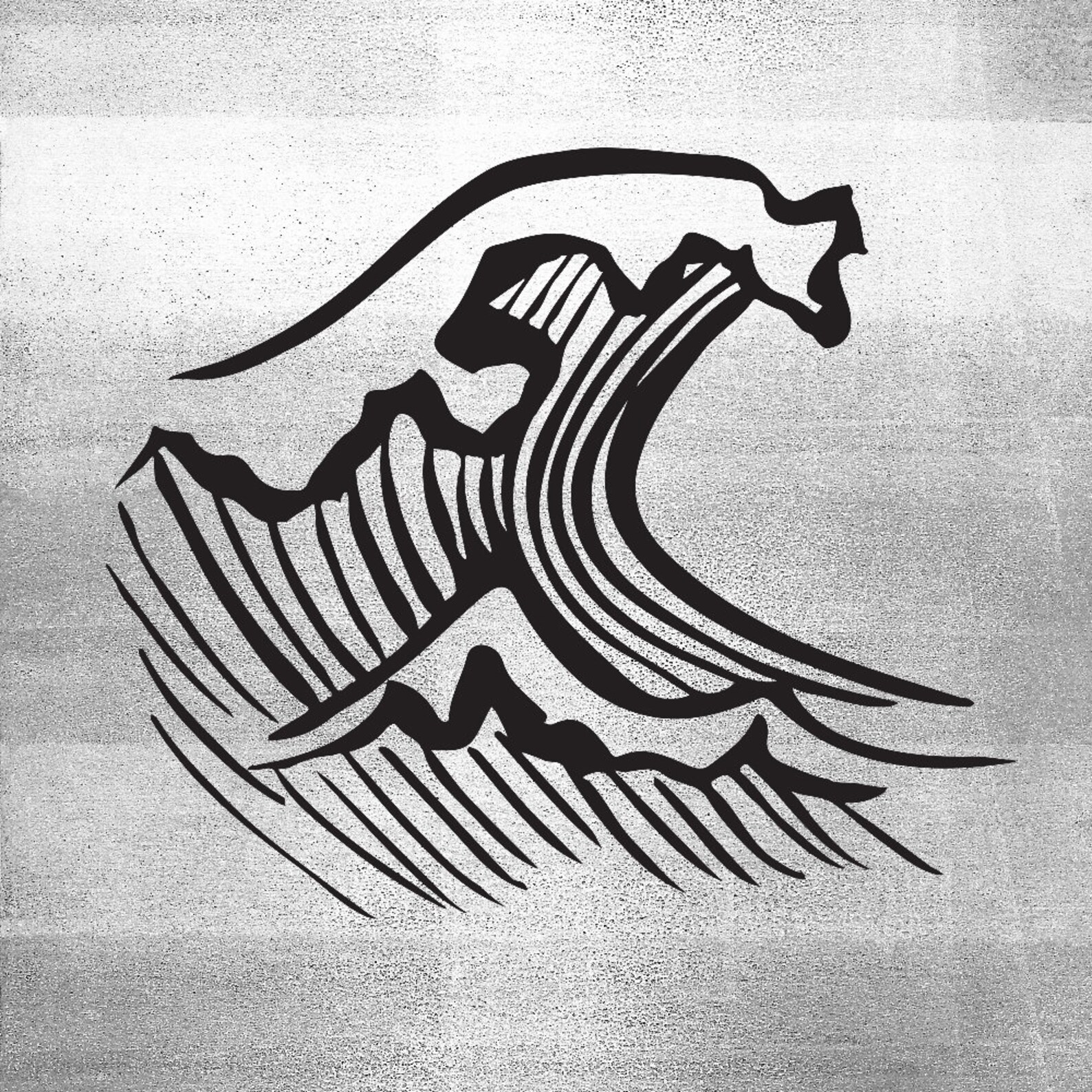 Wave Illustration Vector / Wave SVG / Printable Art / DIY Craft / Wave ...