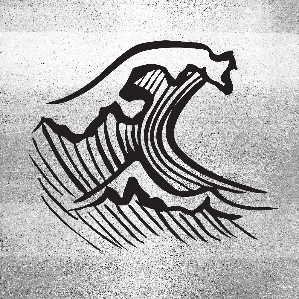 Wave Illustration Vector / Wave SVG / Printable Art / DIY Craft / Wave ...