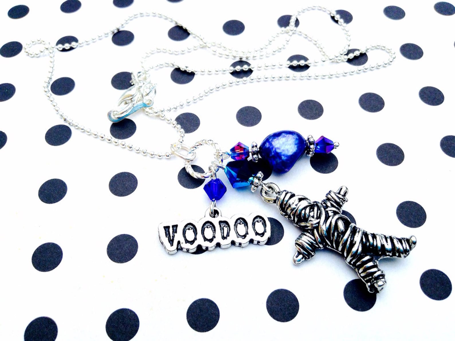 Paranormal Collection Voodoo Charm Necklace With Freshwater - Etsy
