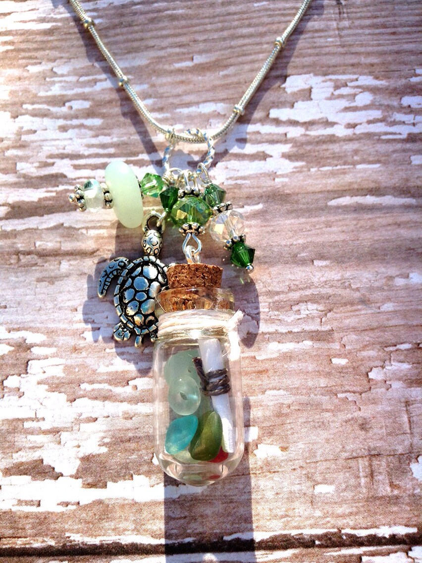 EVERSEA Forever Jack Message in Bottle Pendant Pick Your - Etsy