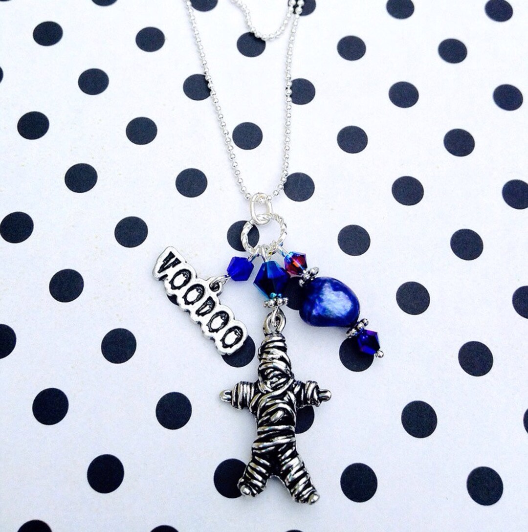 Paranormal Collection Voodoo Charm Necklace With Freshwater - Etsy