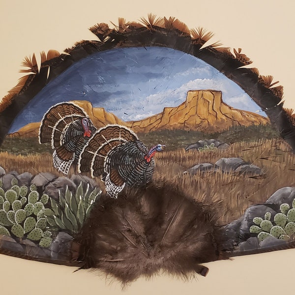 Painted Turkey - Etsy