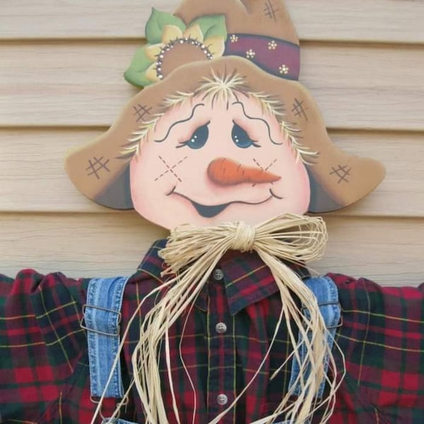 Wood Scarecrow - Etsy