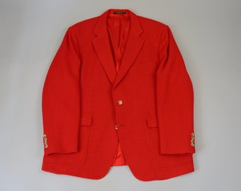 Red Sport Coat - Etsy