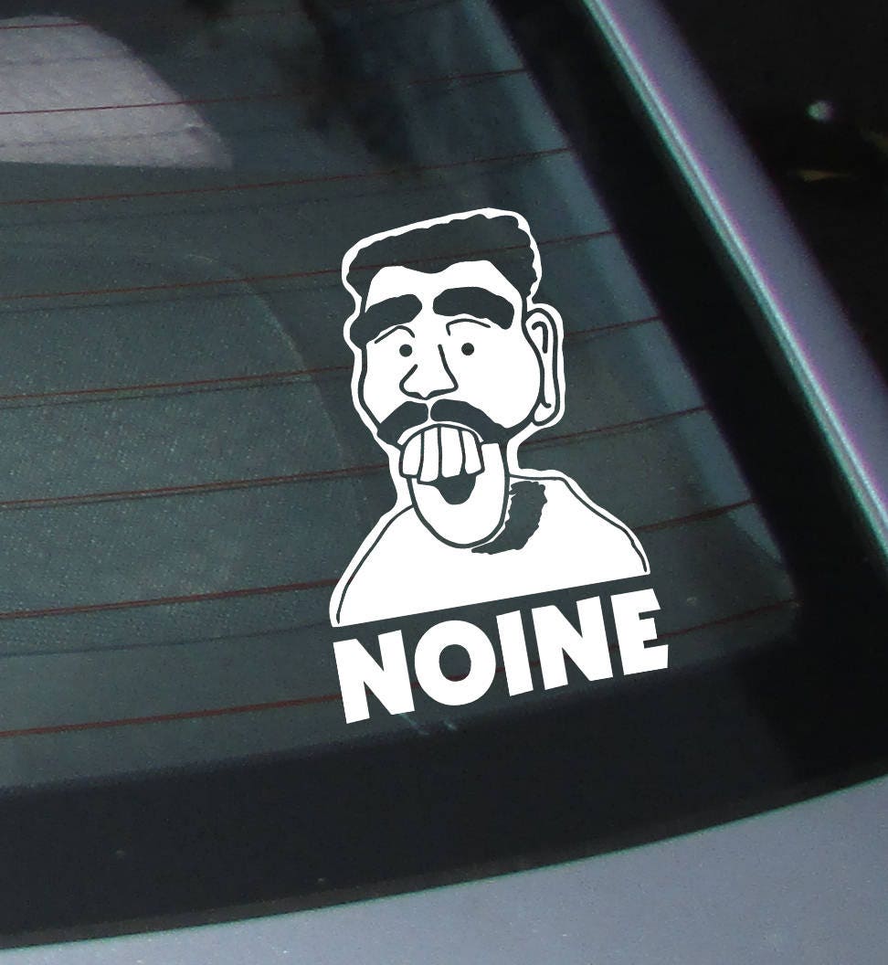 Baba Booey NOINE Howard Stern Window Decal Sticker Mac Book - Etsy