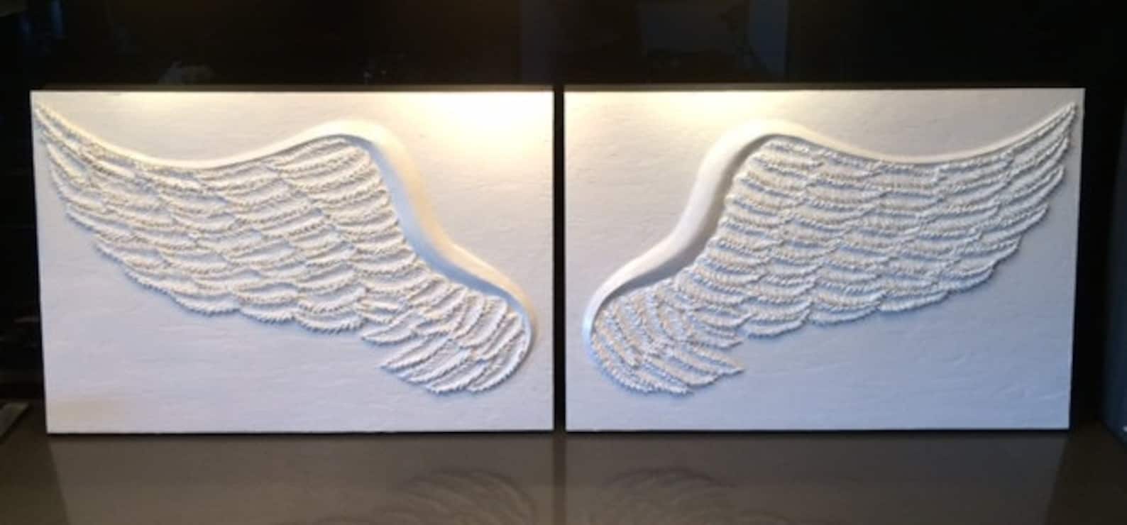Angel Wings - Wall Art - Decor - Etsy