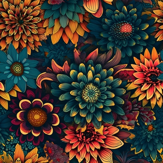 Bright Floral Patterns