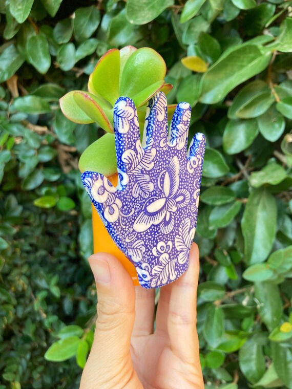 Hand Pot Hand Planters Pot Handmade Pots Flower Planter - Etsy