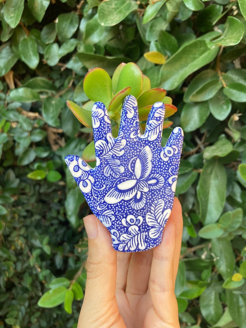 Hand Pot Hand Planters Pot Handmade Pots Flower Planter - Etsy