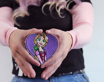 Rapunzel Iron on Patches - Etsy
