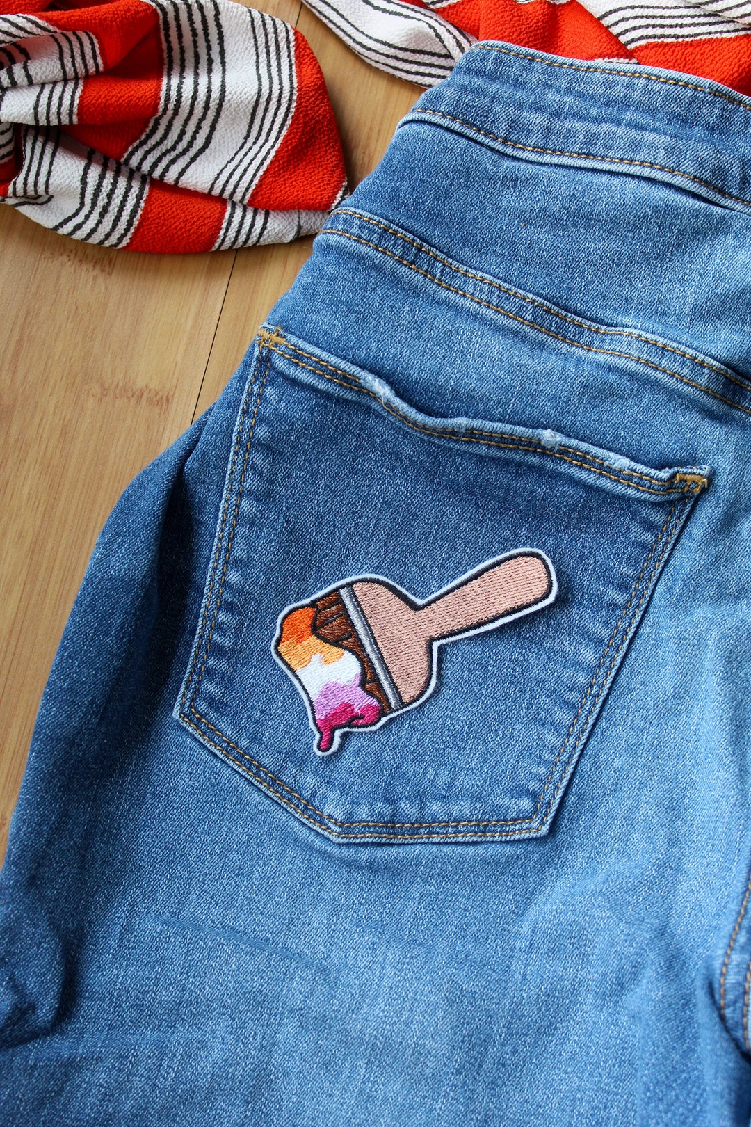 Neopets Pride Paintbrush Iron-on Patch multiple Flag Options - Etsy