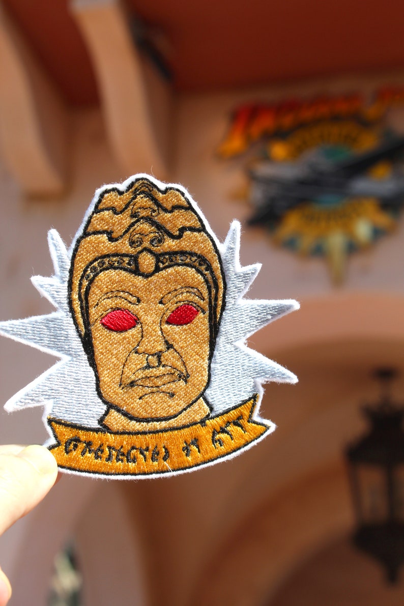 Temple of Mara Indiana Jones Adventure Iron-on Patch - Etsy