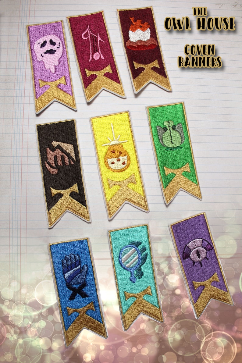 The Owl House Beast Coven Banner Iron-on Patch - Etsy Finland