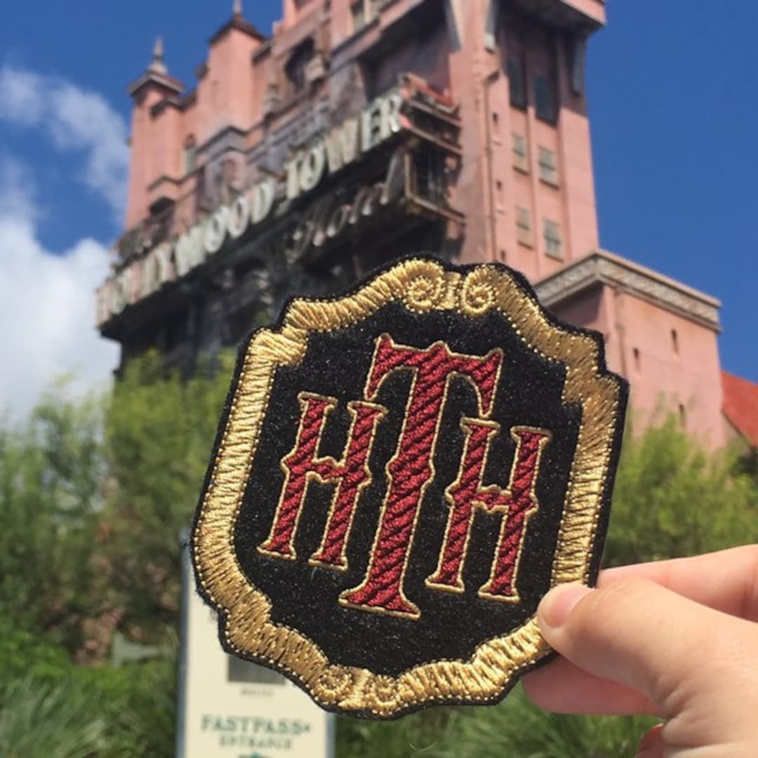 Tower of Terror Iron-on Patch - Etsy