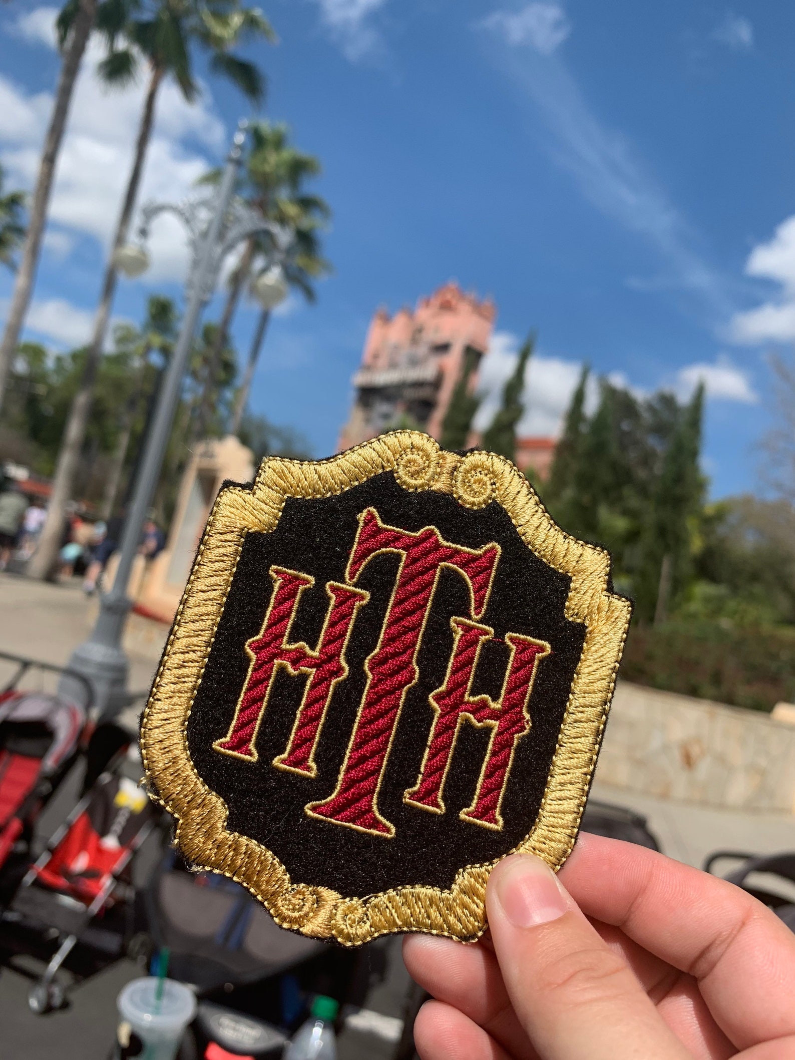 Tower of Terror Iron-on Patch - Etsy