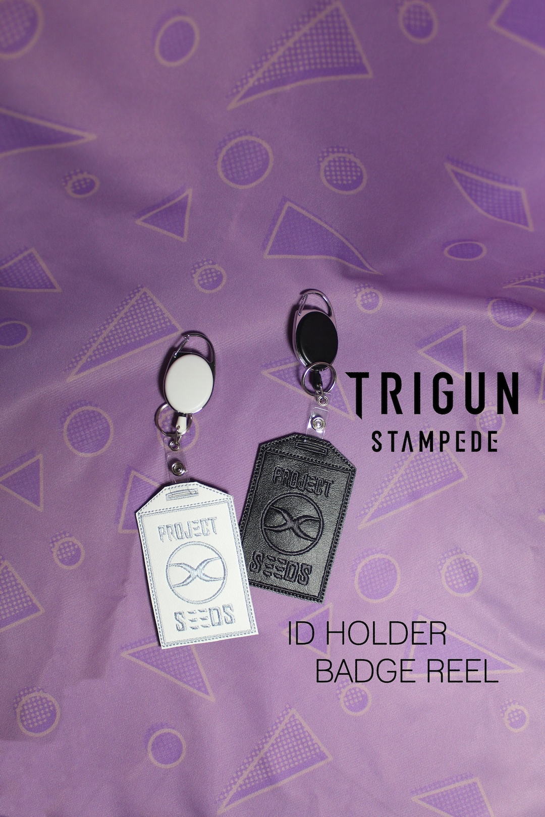 Trigun Project SEEDS ID Holder Retractable Badge Reel - Etsy