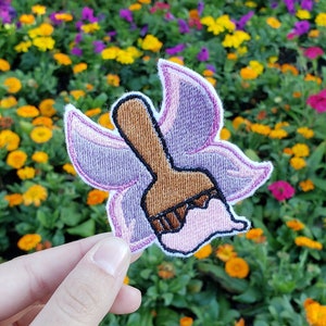 Neopets Faerie Paintbrush Iron-on Patch - Etsy