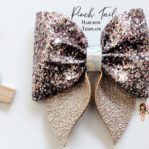 Luna Bow Template SVG Bow Template SVG Files Cricut SVG | Etsy