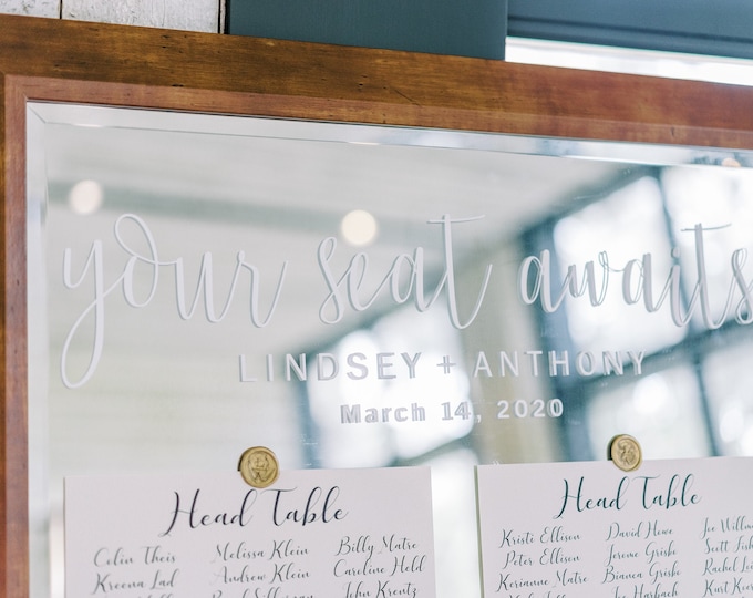 Wedding Sign Decal Wedding Decor DIY Wedding Decals Welcome Wedding ...