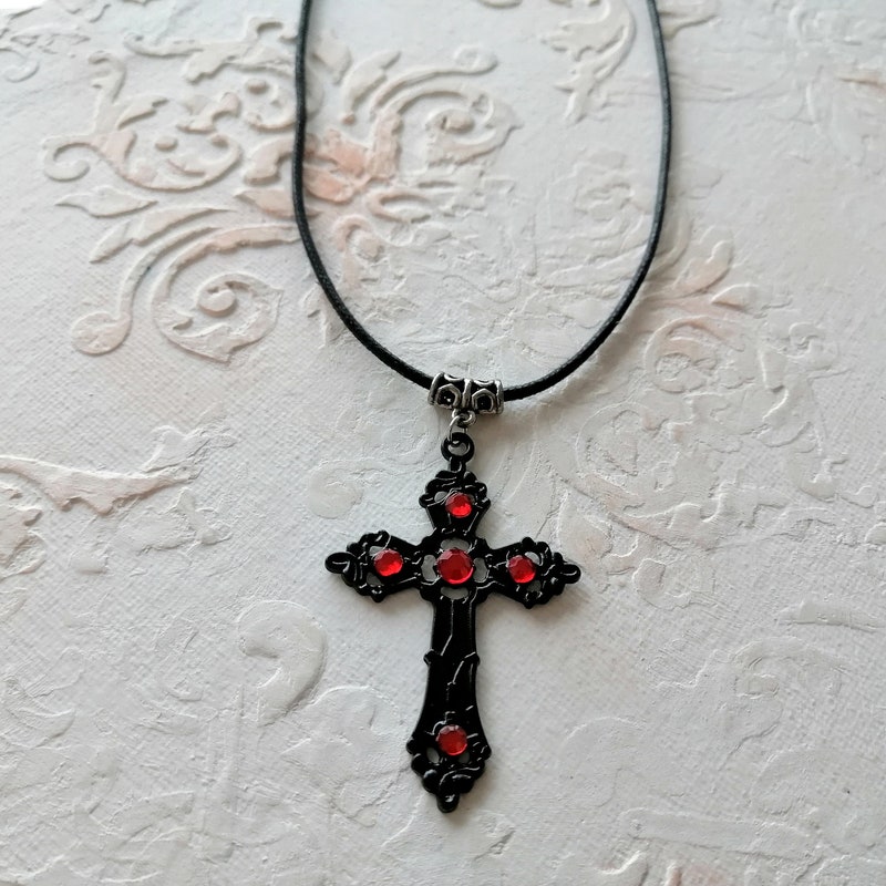 Gothic Cross Necklaces - Etsy
