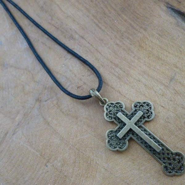 Orthodox Cross Necklace - Etsy