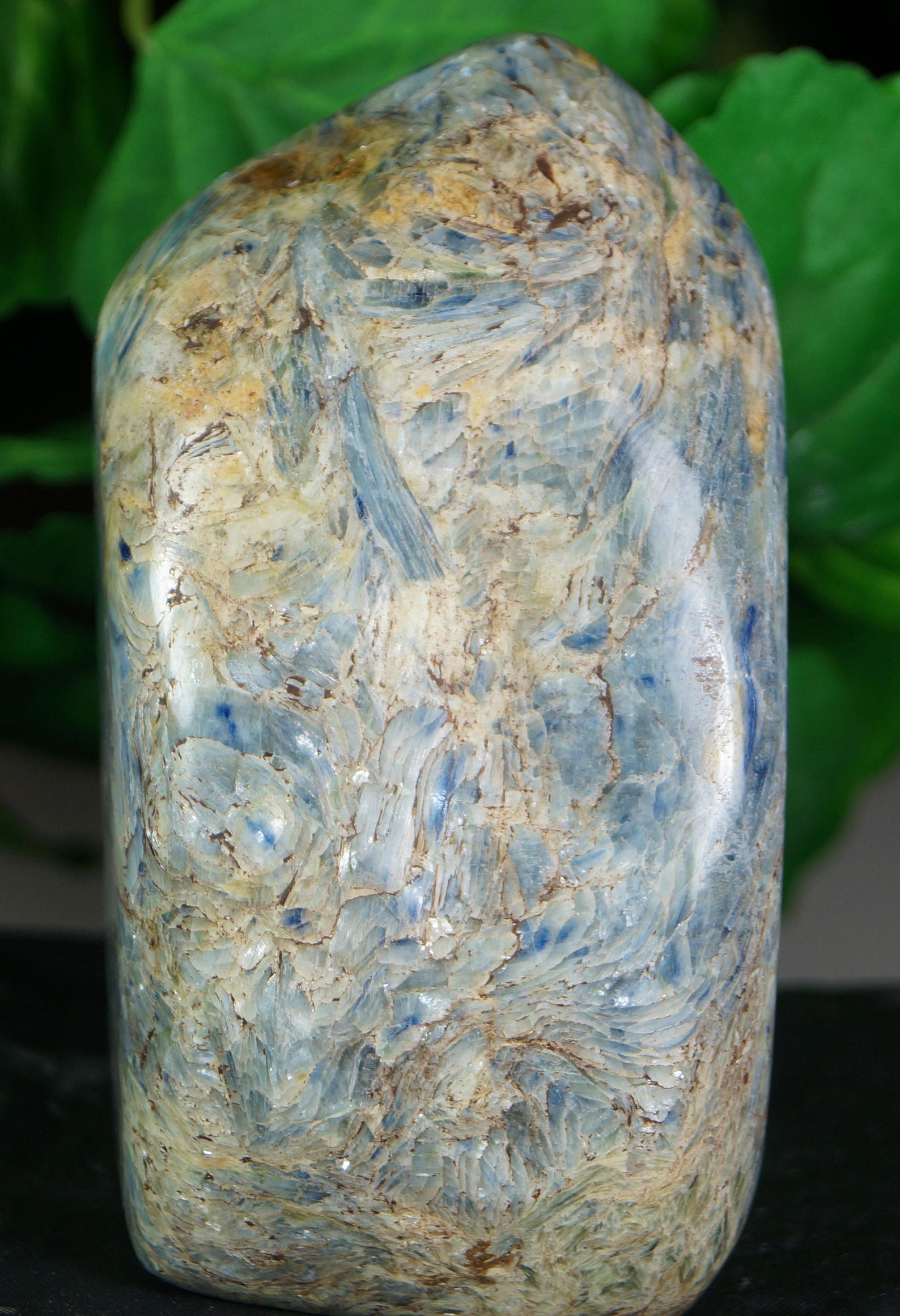 Jumbo Size Kyanite Tumbled Hand Polished Silver Blue Crystal - Etsy ...