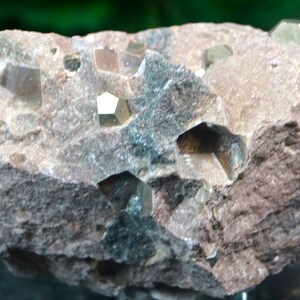 Pyrite Dodecahedron in MATRIX Crystal Mineral Specimen From Peru - Etsy