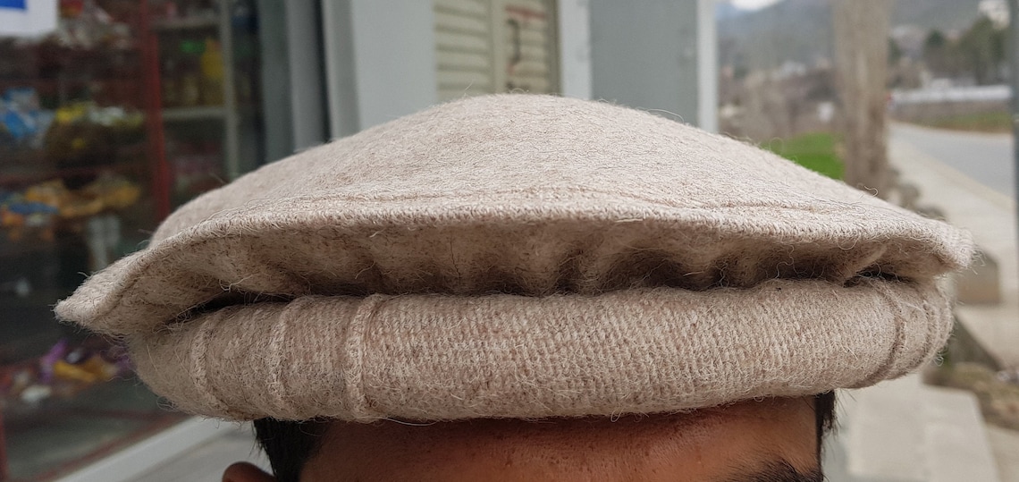 Afghani Handmade Hat Chitrali Pakol Cap Peshawari Gift 100% - Etsy