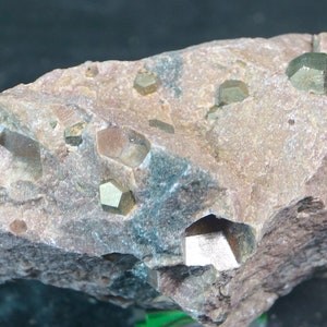 Pyrite Dodecahedron in MATRIX Crystal Mineral Specimen From Peru - Etsy