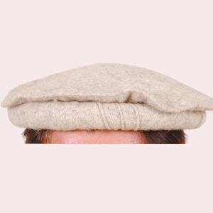 Afghani Handmade Hat Chitrali Pakol Cap Peshawari Gift 100% Wool Hand ...