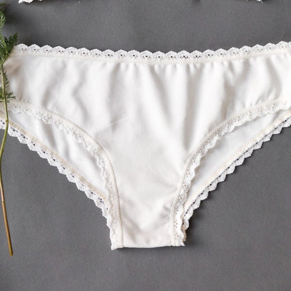 White Cotton Panties - Etsy