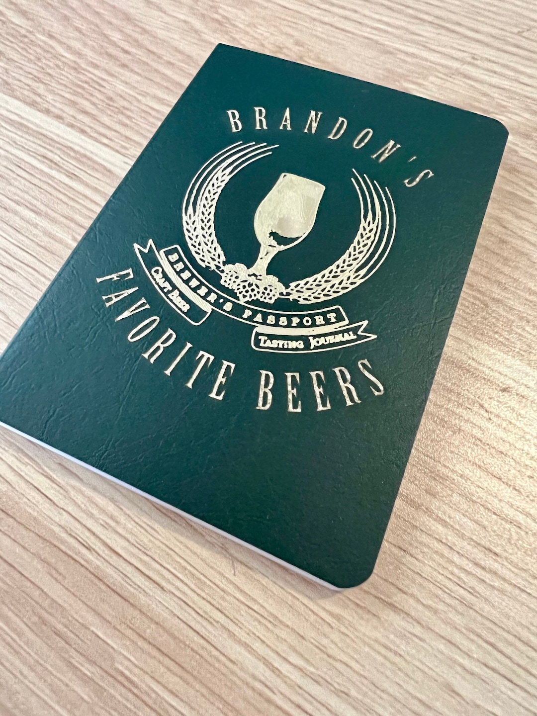 Craft Beer Log - Tasting Journal - the Brewer's Passport is the Craft ...