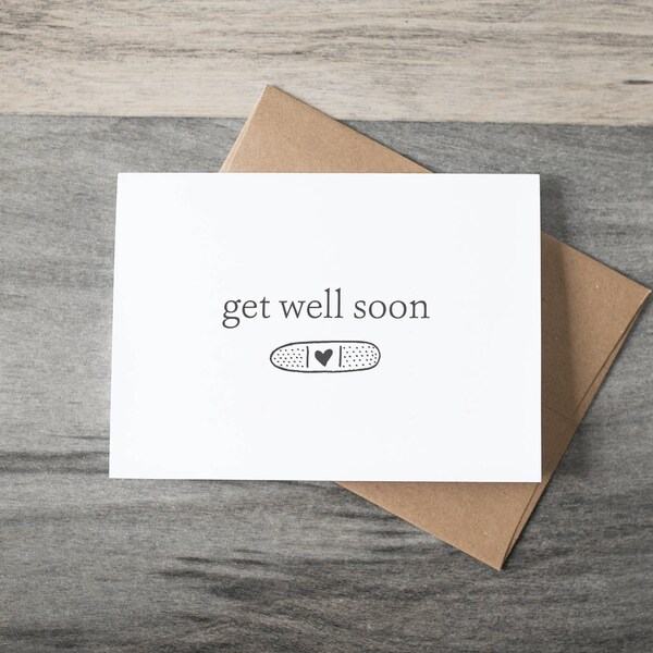 Get Well Card Calligraphy - Etsy