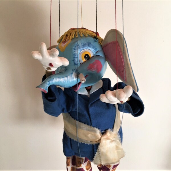 Elephant Puppet - Etsy