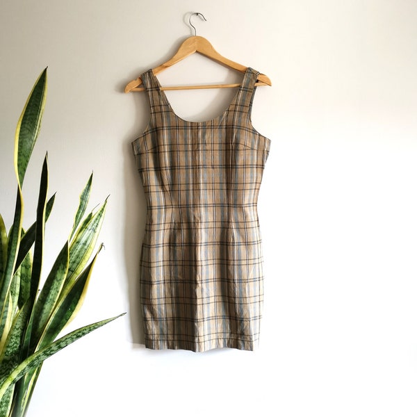 2000s Plaid Dress - Etsy