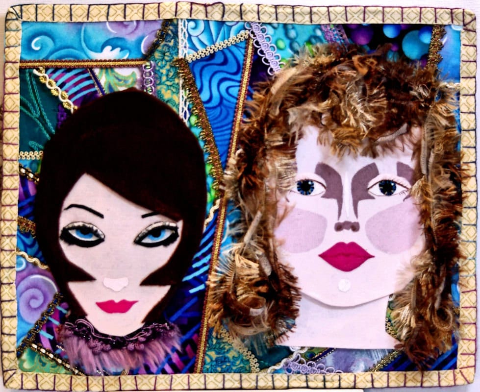 Fiber Face Collage Workshop - NEW PRICE! - Etsy