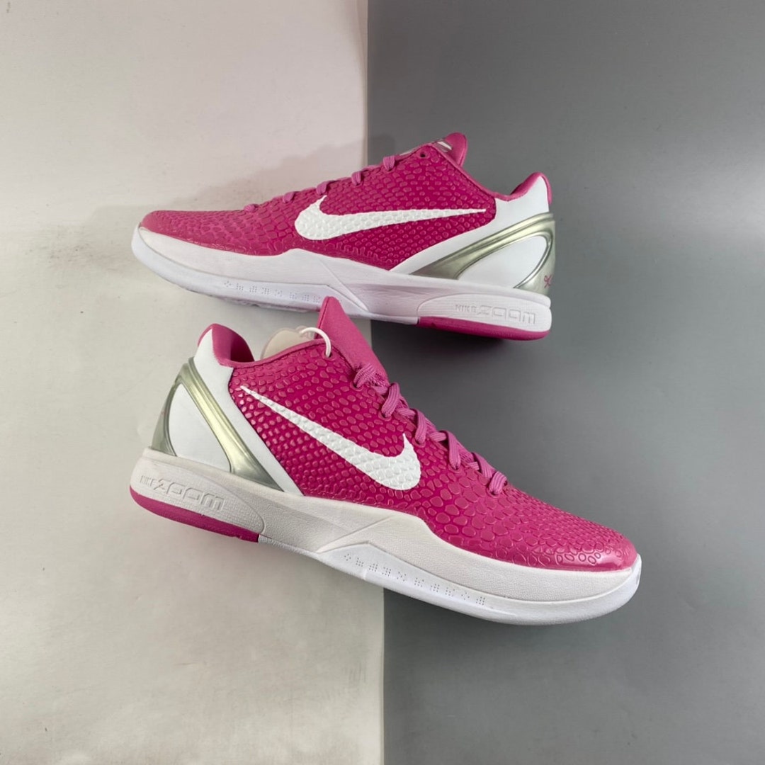 Kobe 6 Protro think Pink Pinkfire/metallic Silver Sneaker - Etsy
