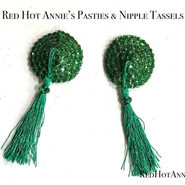 Green Pasties - Etsy