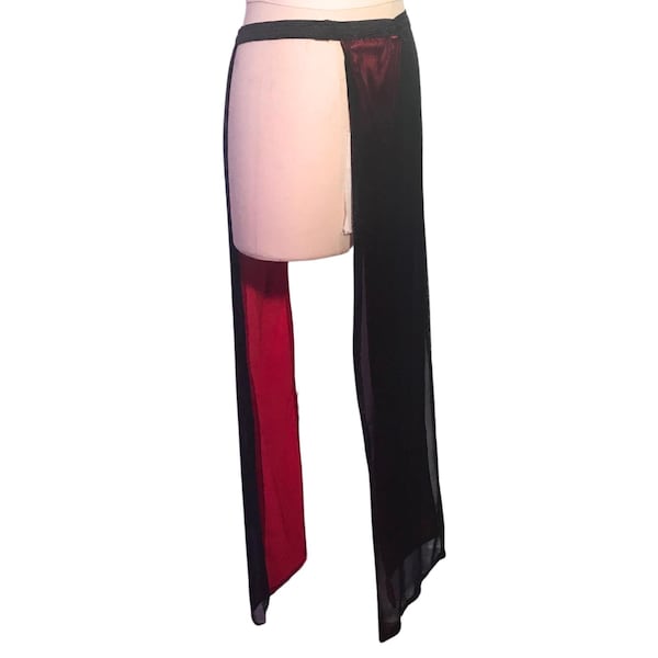 Burlesque Panel Skirt - Etsy