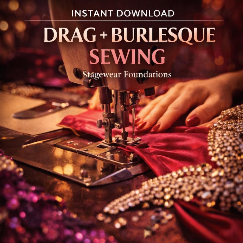 DIY Drag & Burlesque Costume Sewing Patterns Kit PDF - Etsy
